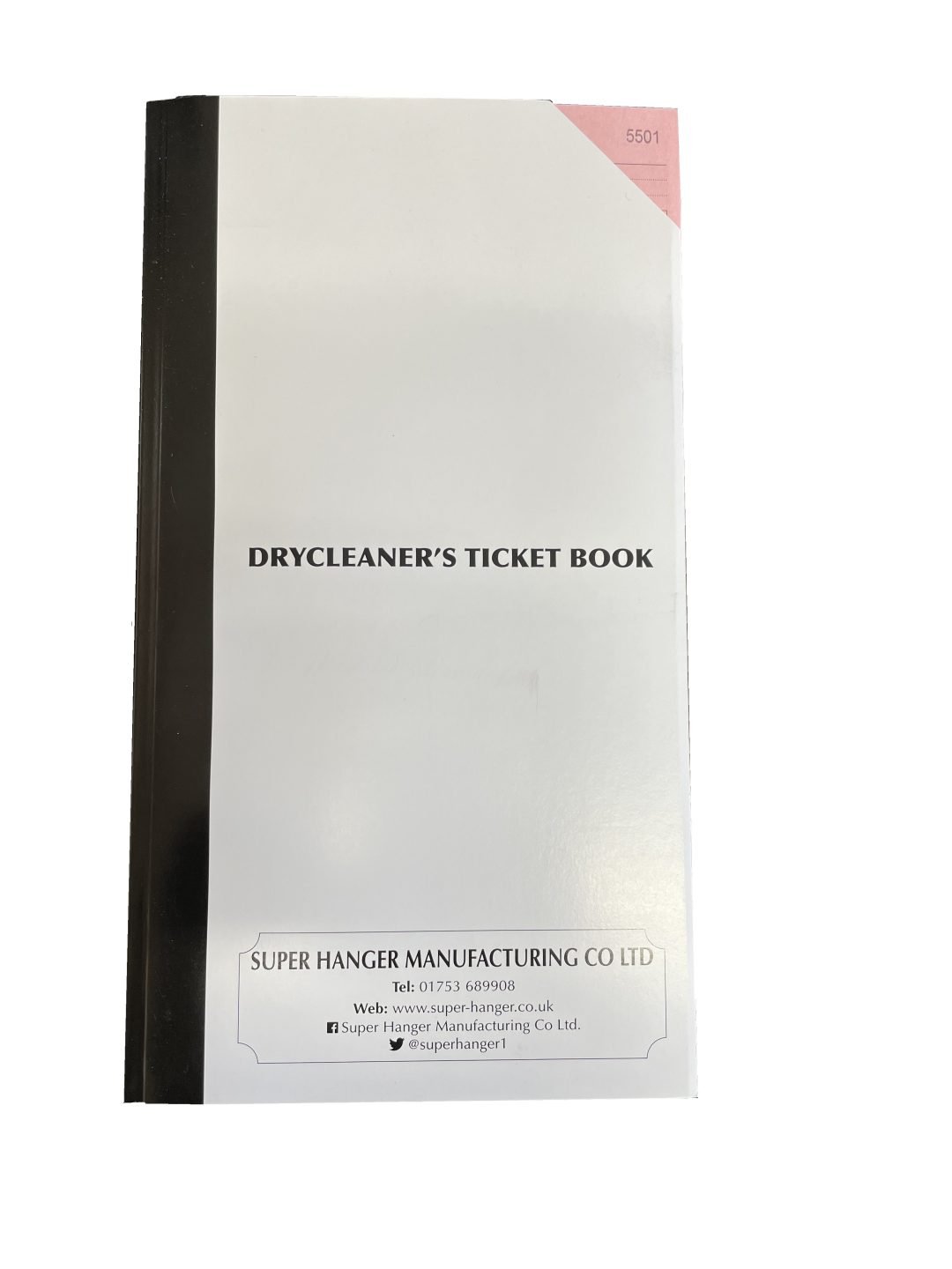 Dry Cleaning Ticket Books BB120 – Chemical Resistant | Super Hanger ...